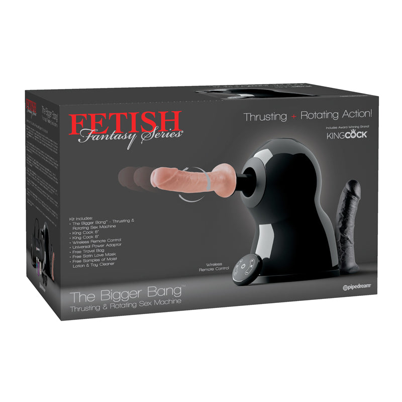 Fetish Fantasy Series The Bigger Bang Thrusting And Rotating Sex Machine