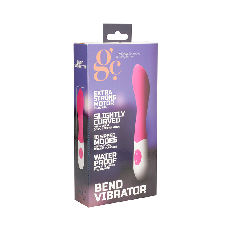 Gc Bend Vibrator Pink
