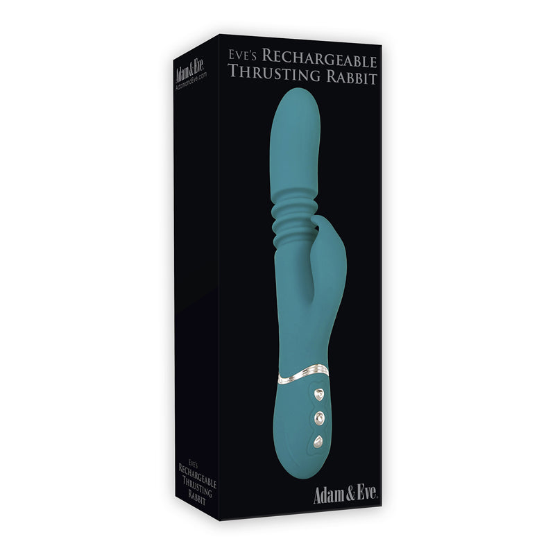 Adam And Eve Eves Rechargeable Thrusting Rabbit Green Shop