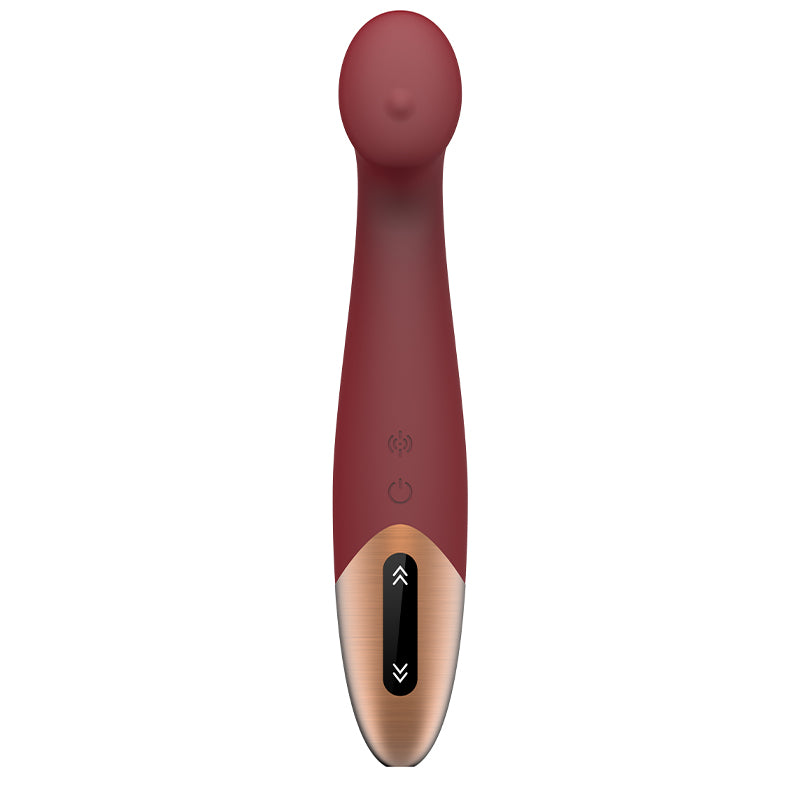 Tethys Touch Panel G Spot Vibrator Wine Red