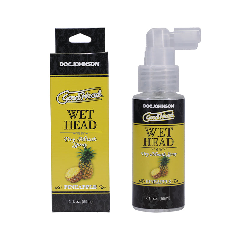 Goodhead Wet Head Dry Mouth Spray Pineapple 2 Fl Oz