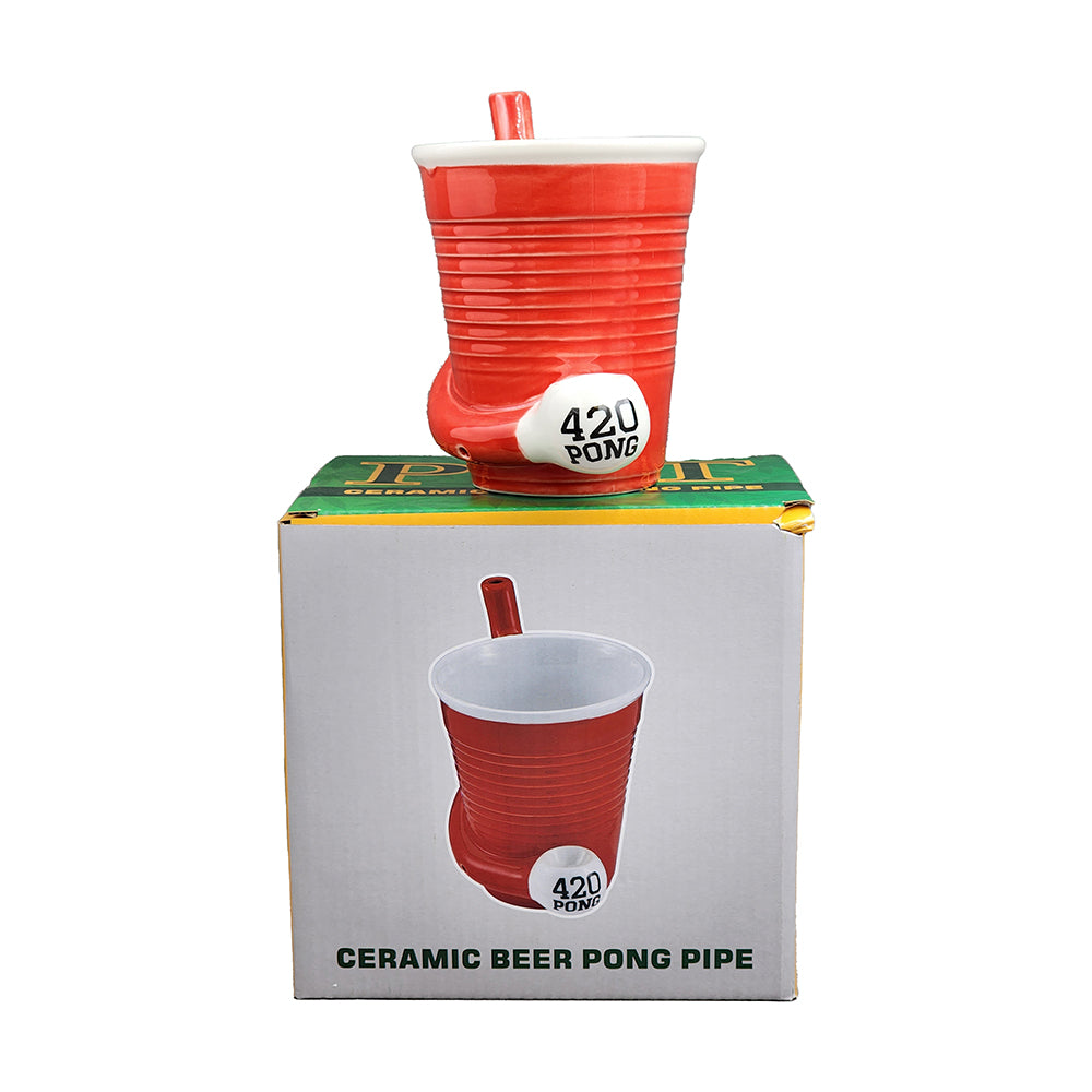 Fashioncraft Red Beer Pong 420 Pong Roast And Toast Mug Shop