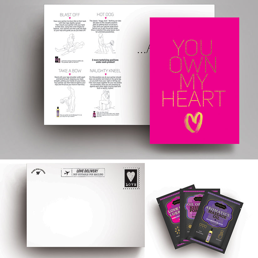 Kama Sutra Naughty Notes You Own My Heart Greeting Card Shop
