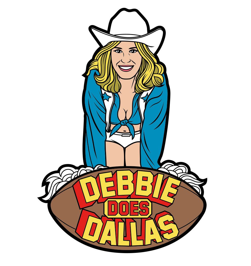 Wood Rocket Debbie Does Dallas Pin