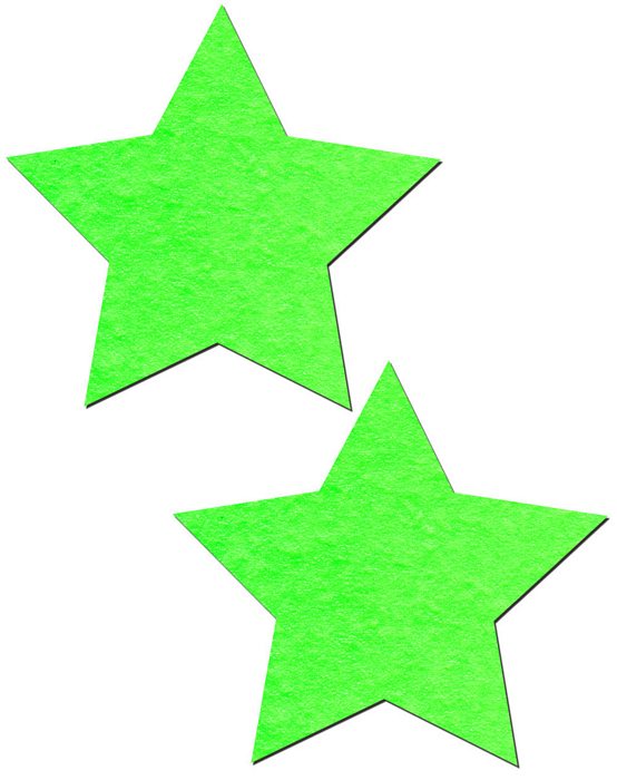 Pastease Premium Star Glow In The Dark Green Os