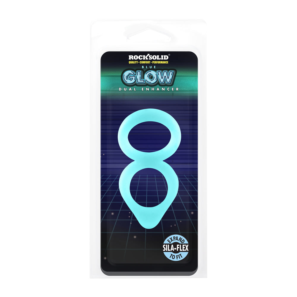 Rock Solid Glow In The Dark Dual Enhancer Blue 