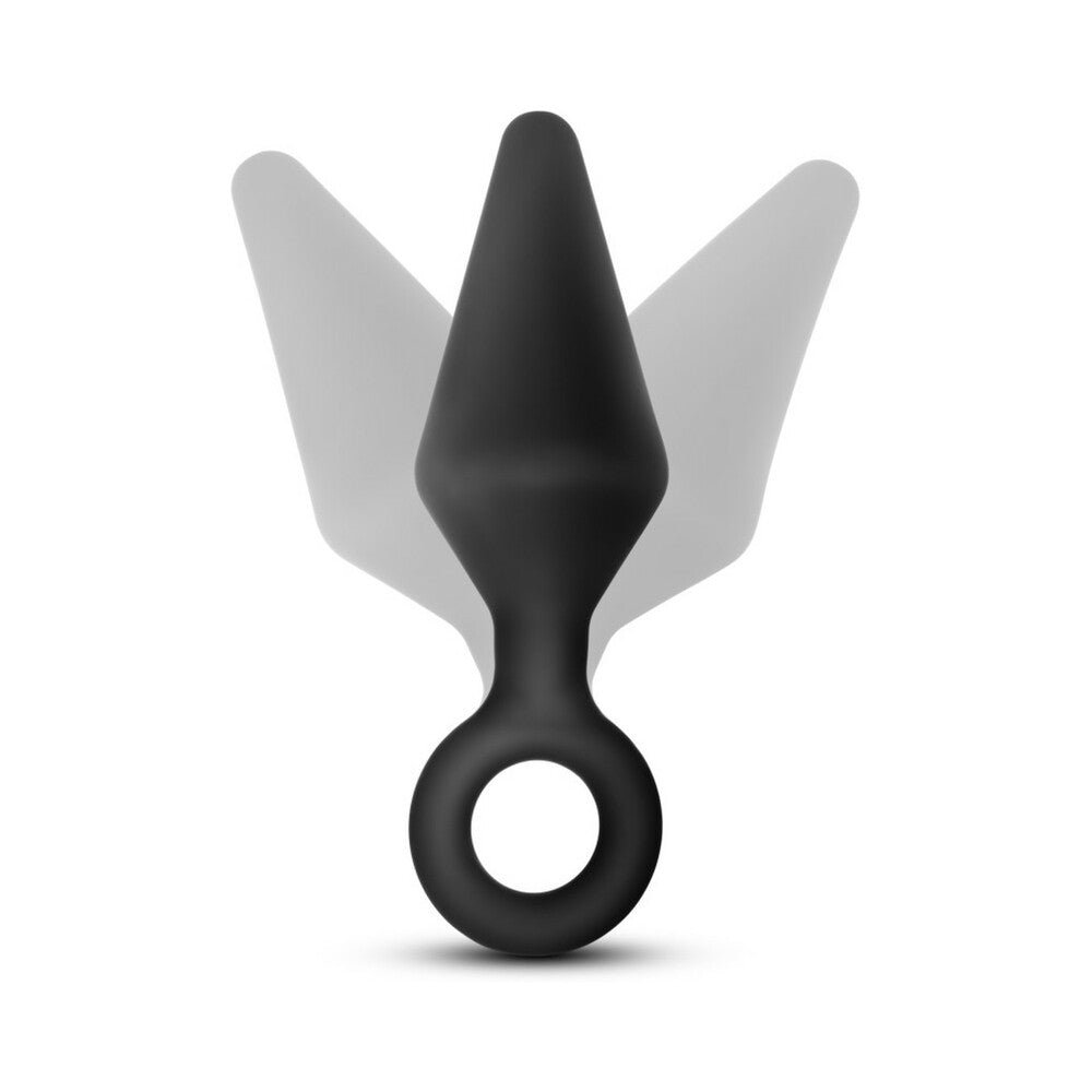 Blush Anal Adventures Platinum Silicone Loop Plug Kit Black Shop
