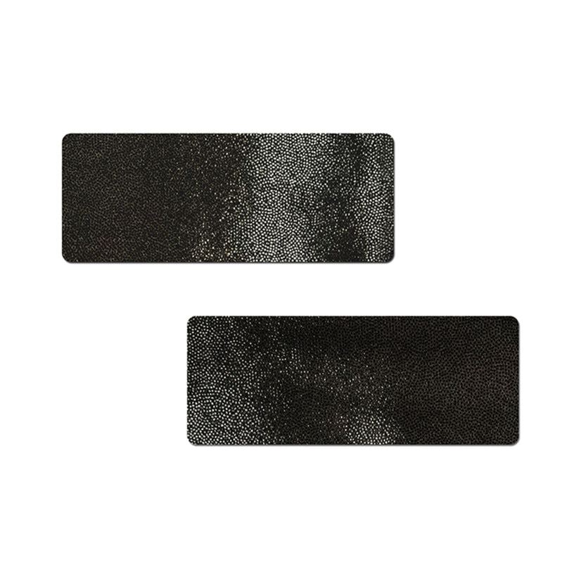 Pastease Matte Black Bar Nipple Pasties 