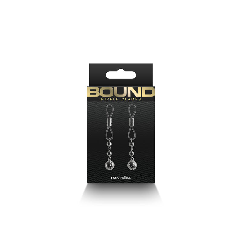 Bound D1 Nipple Clamps Gunmetal