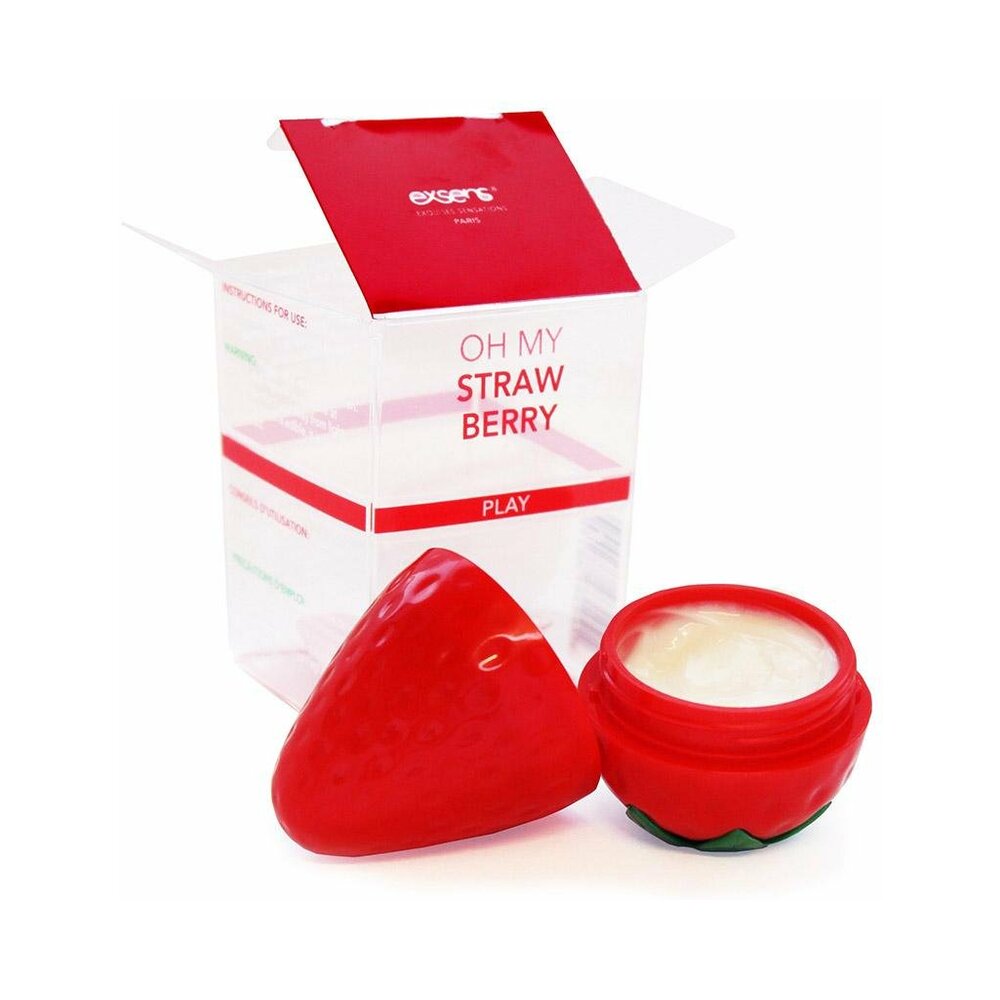 Exsens Nipple Arousal Cream Oh My Strawberry 03 Oz